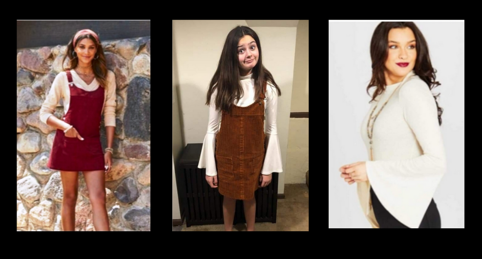 Violets Copied Outfit - Kathy Ruddy